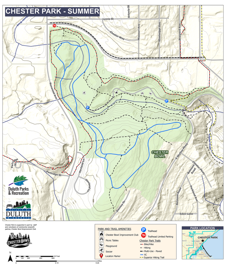 Trail Maps | Chester Bowl